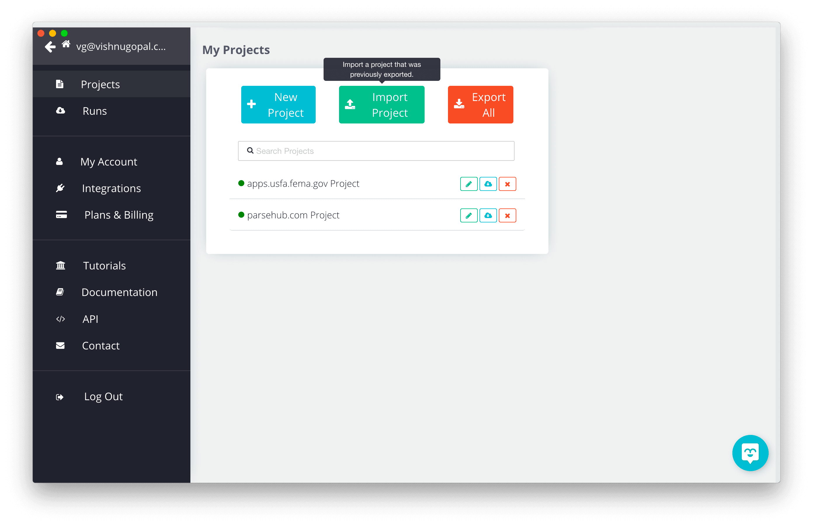 Easy Data Fetching with Parsehub – Vishnu Gopal